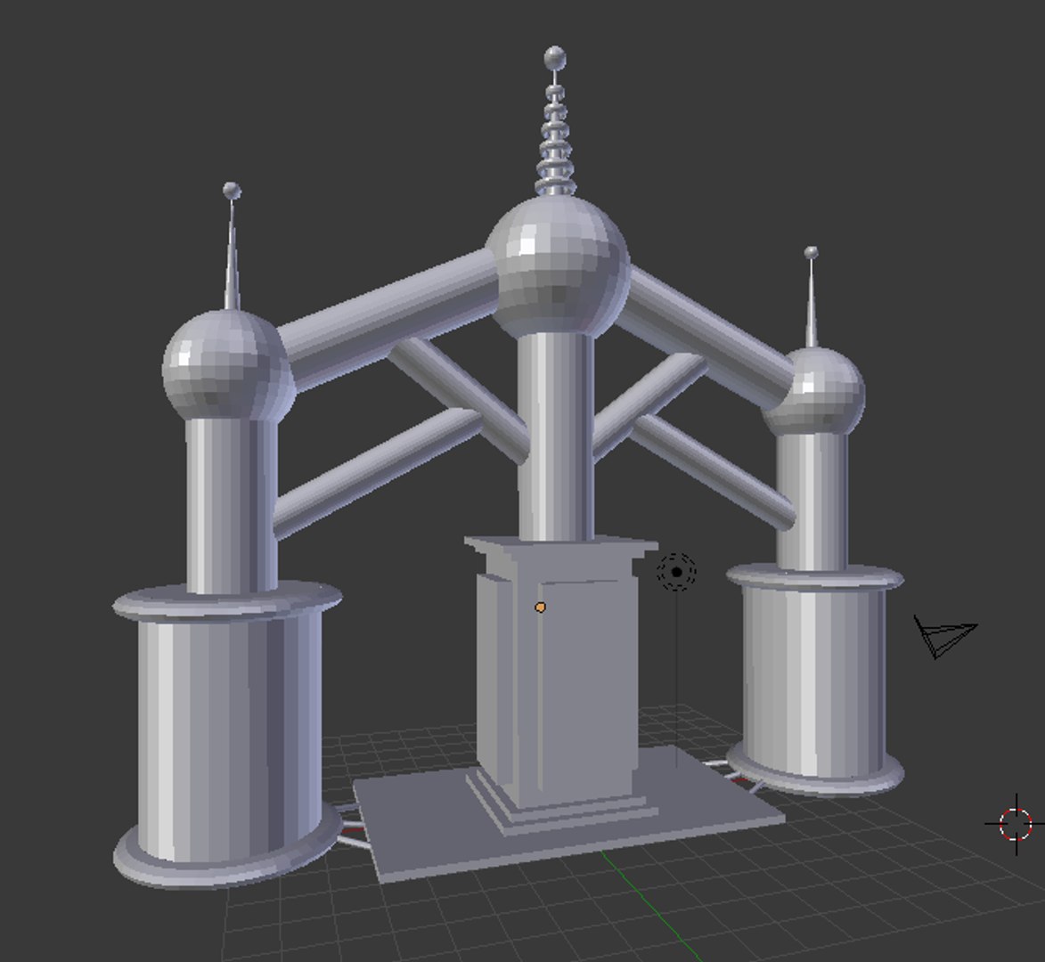 Power Generator Animations 3d Model