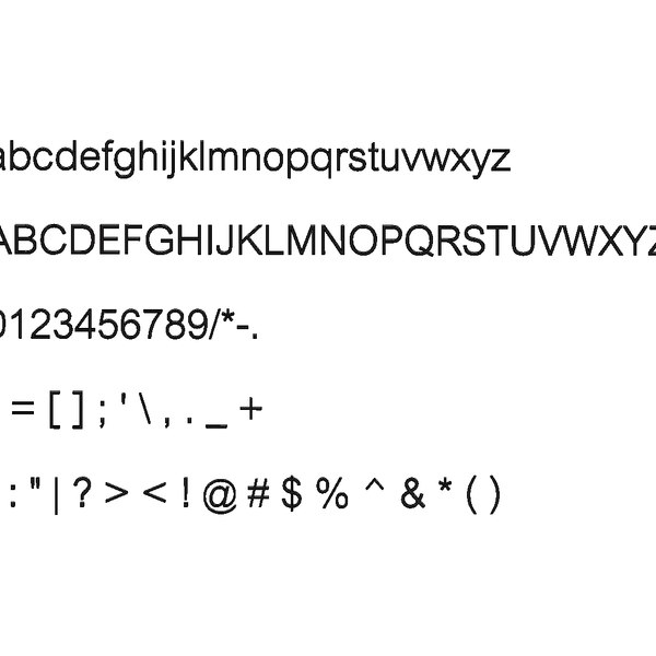 3d model cordia new font cg