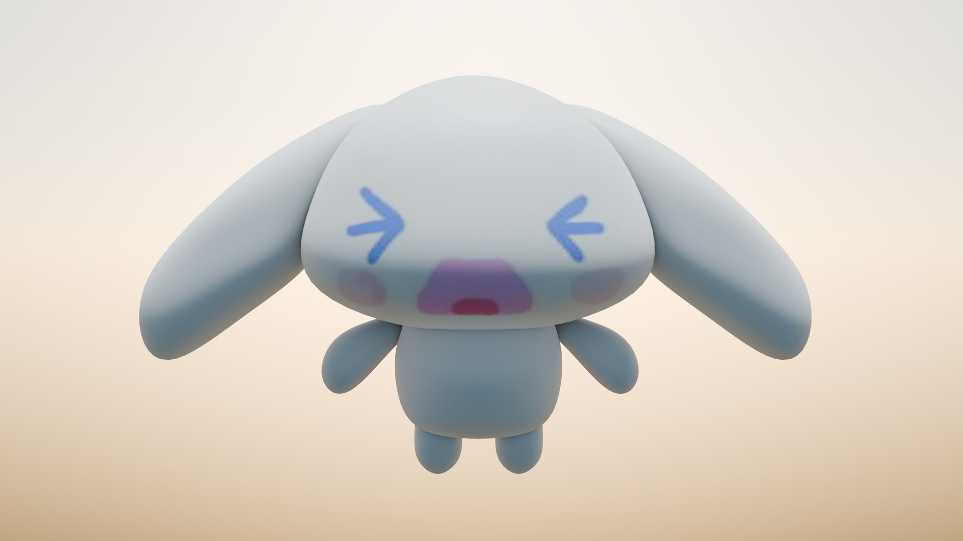 Cinnamoroll Hello Kitty 3D Model - TurboSquid 2384991
