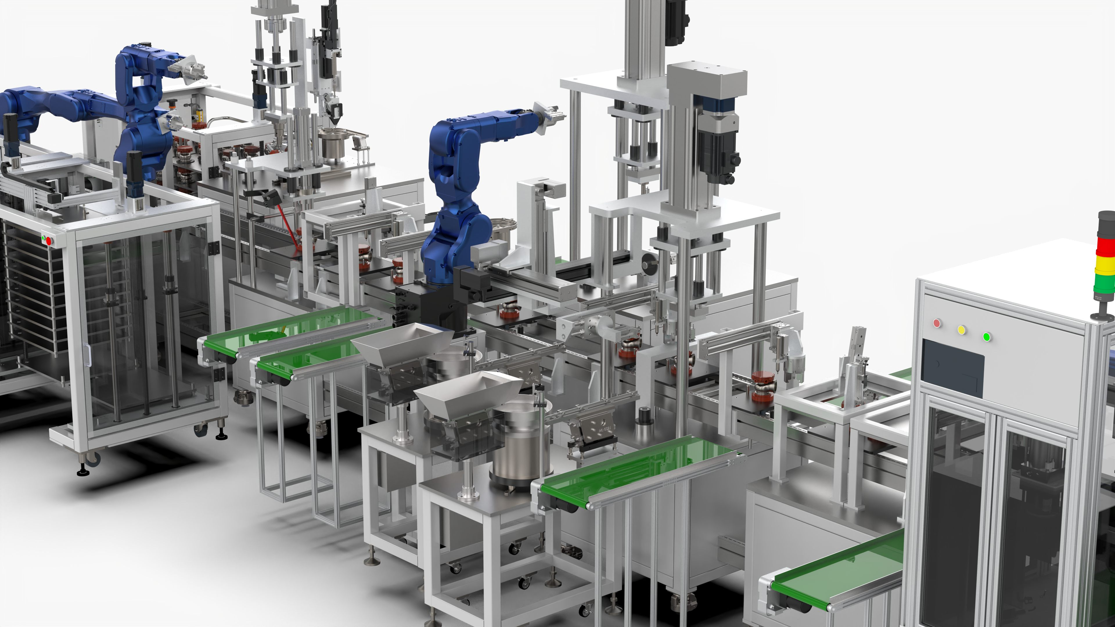 Automatic Booster Impeller Assembly and Pressing Integrated Assembly ...