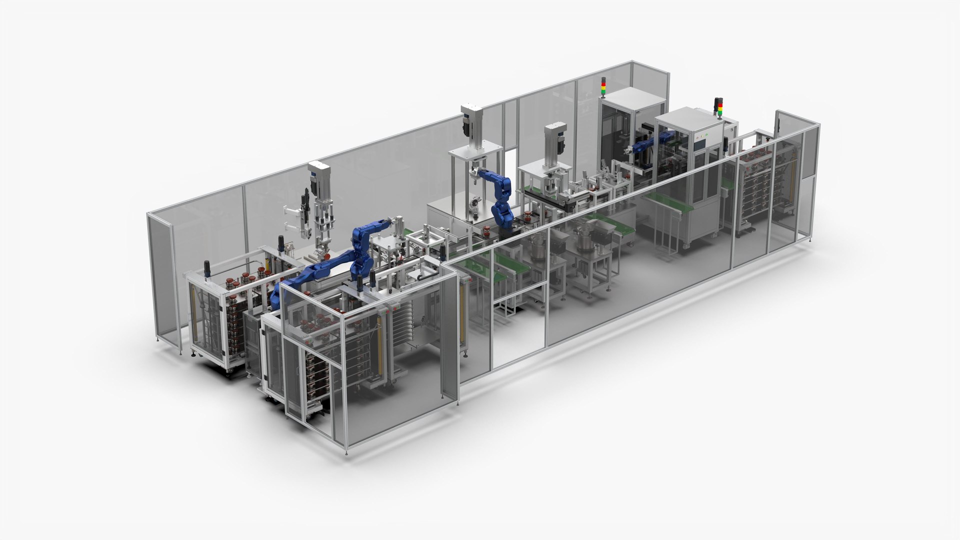 3D Automatic Booster Impeller Assembly And Pressing Integrated Assembly ...