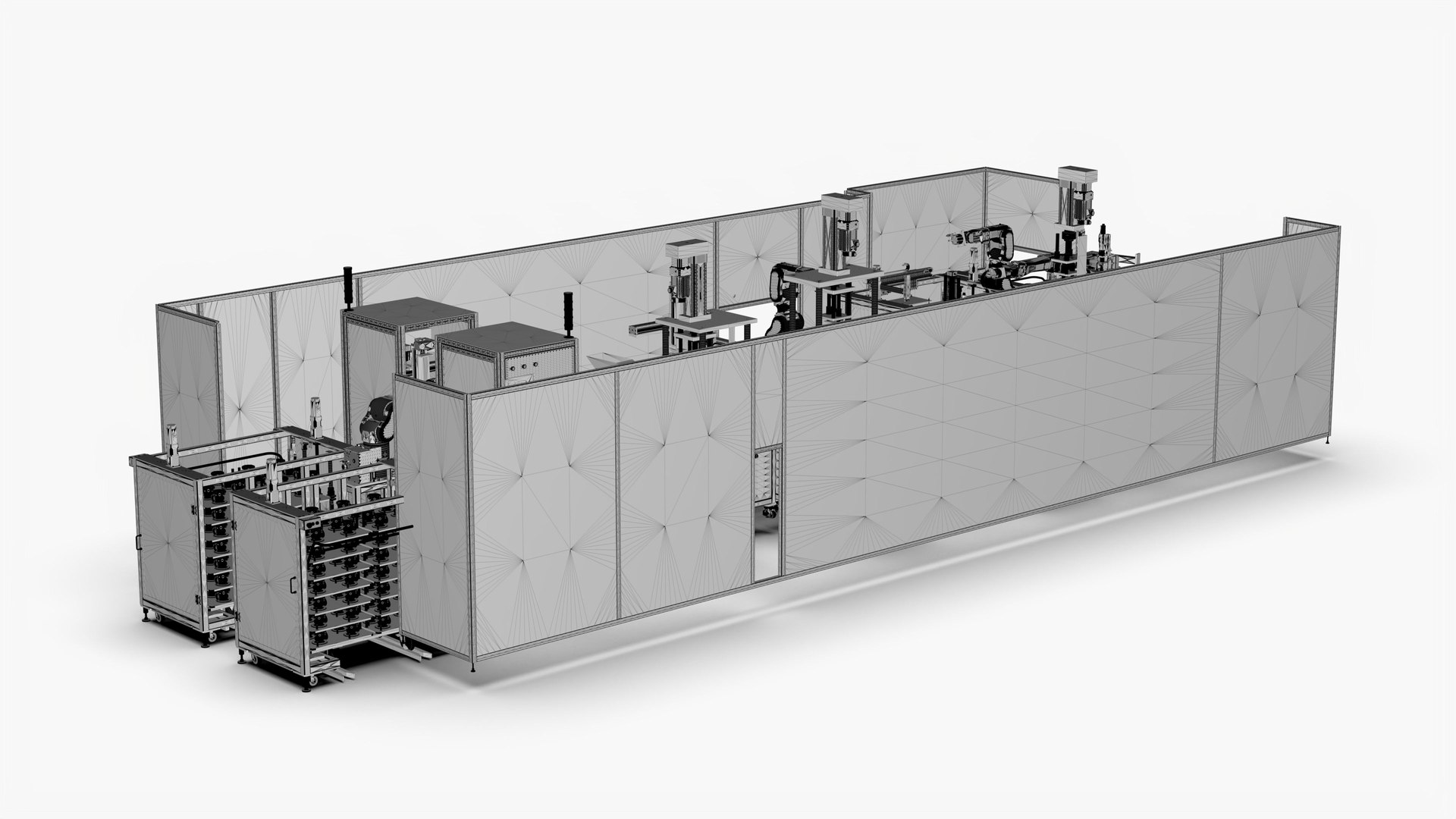 3D Automatic Booster Impeller Assembly And Pressing Integrated Assembly ...