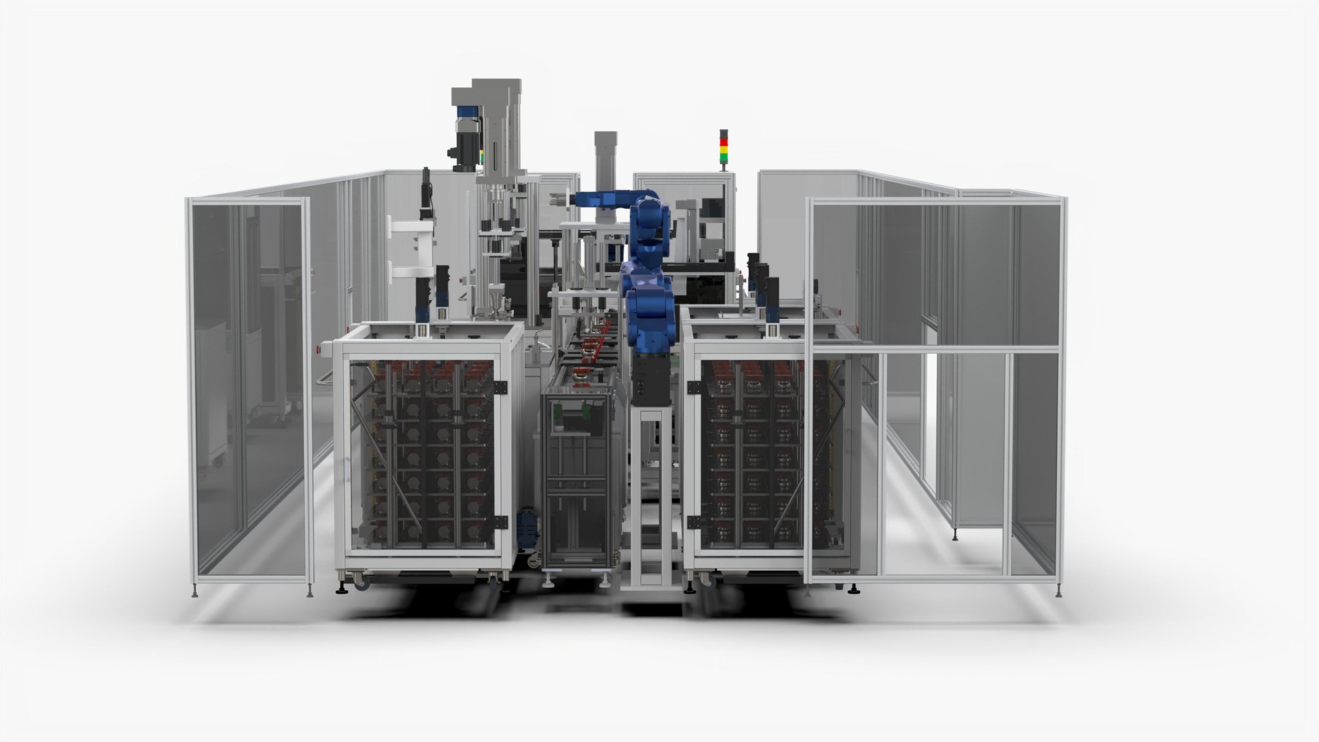 3D Automatic Booster Impeller Assembly And Pressing Integrated Assembly ...