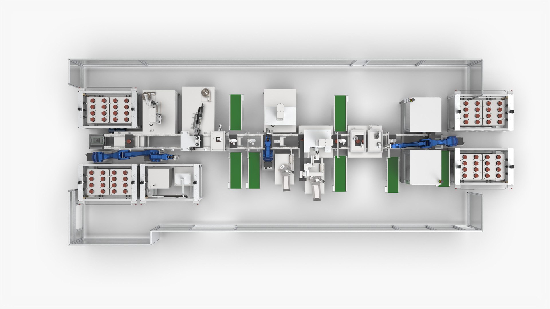 3D Automatic Booster Impeller Assembly And Pressing Integrated Assembly ...