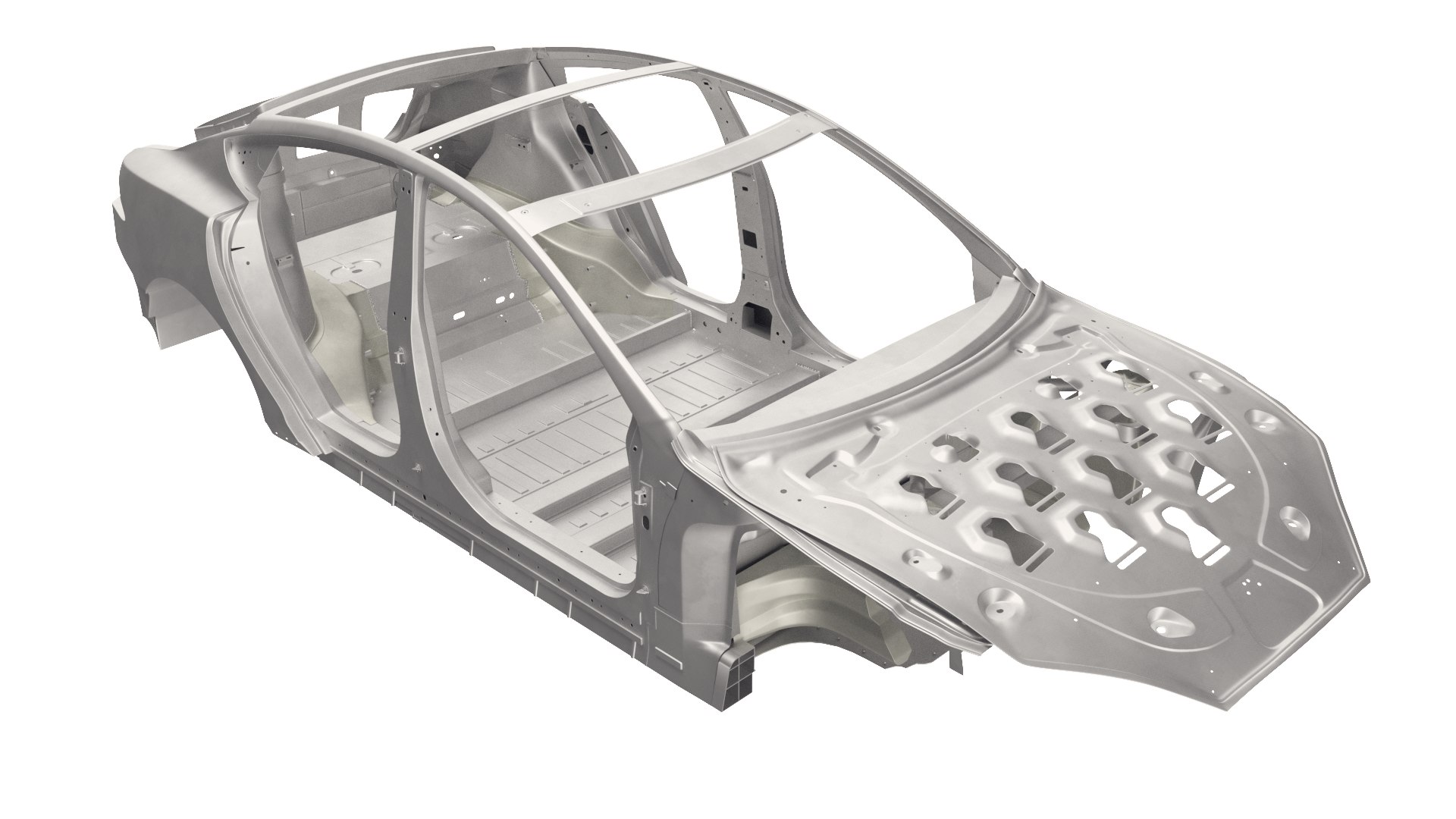 Tesla Model S Frame 2 3D Model - TurboSquid 1946194