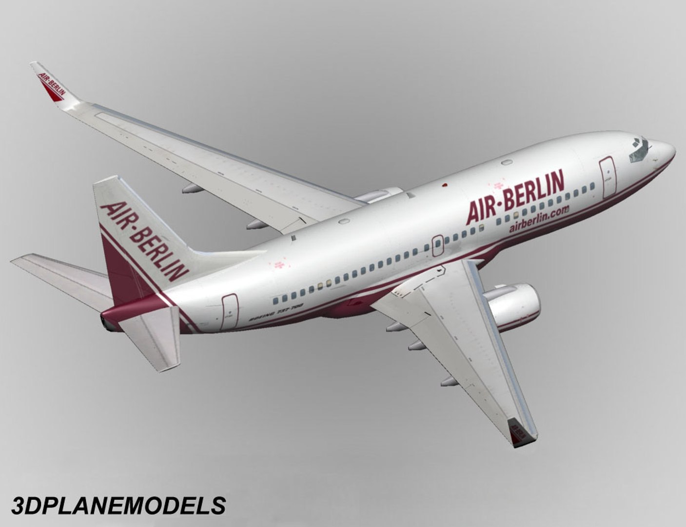 B737-700 Air Berlin 737 3d 3ds