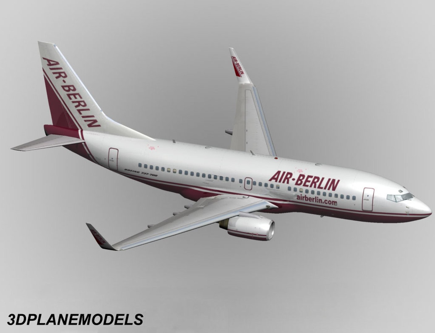 B737-700 Air Berlin 737 3d 3ds
