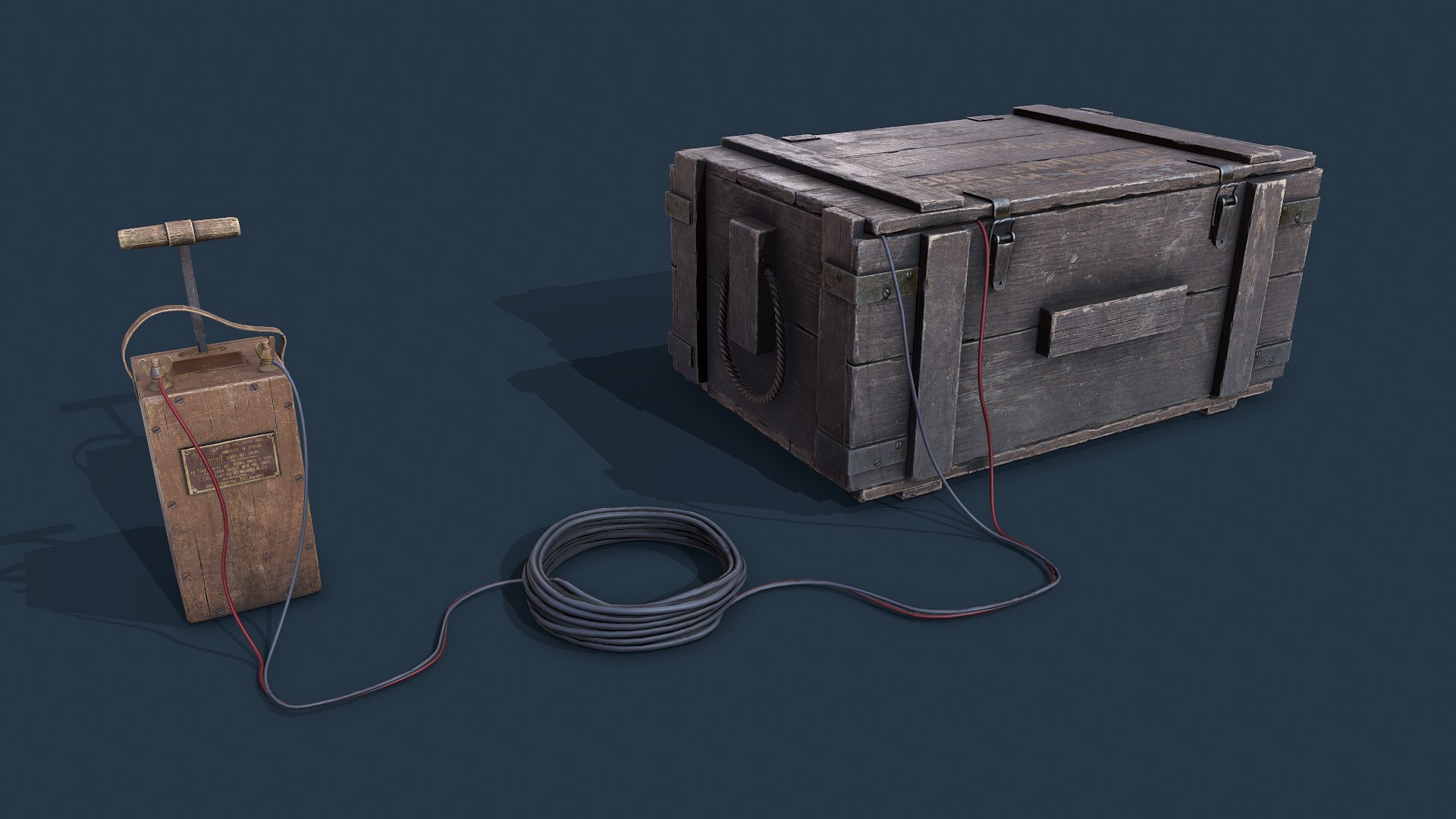 Dynamite Box Blaster 3D Model - TurboSquid 2153749