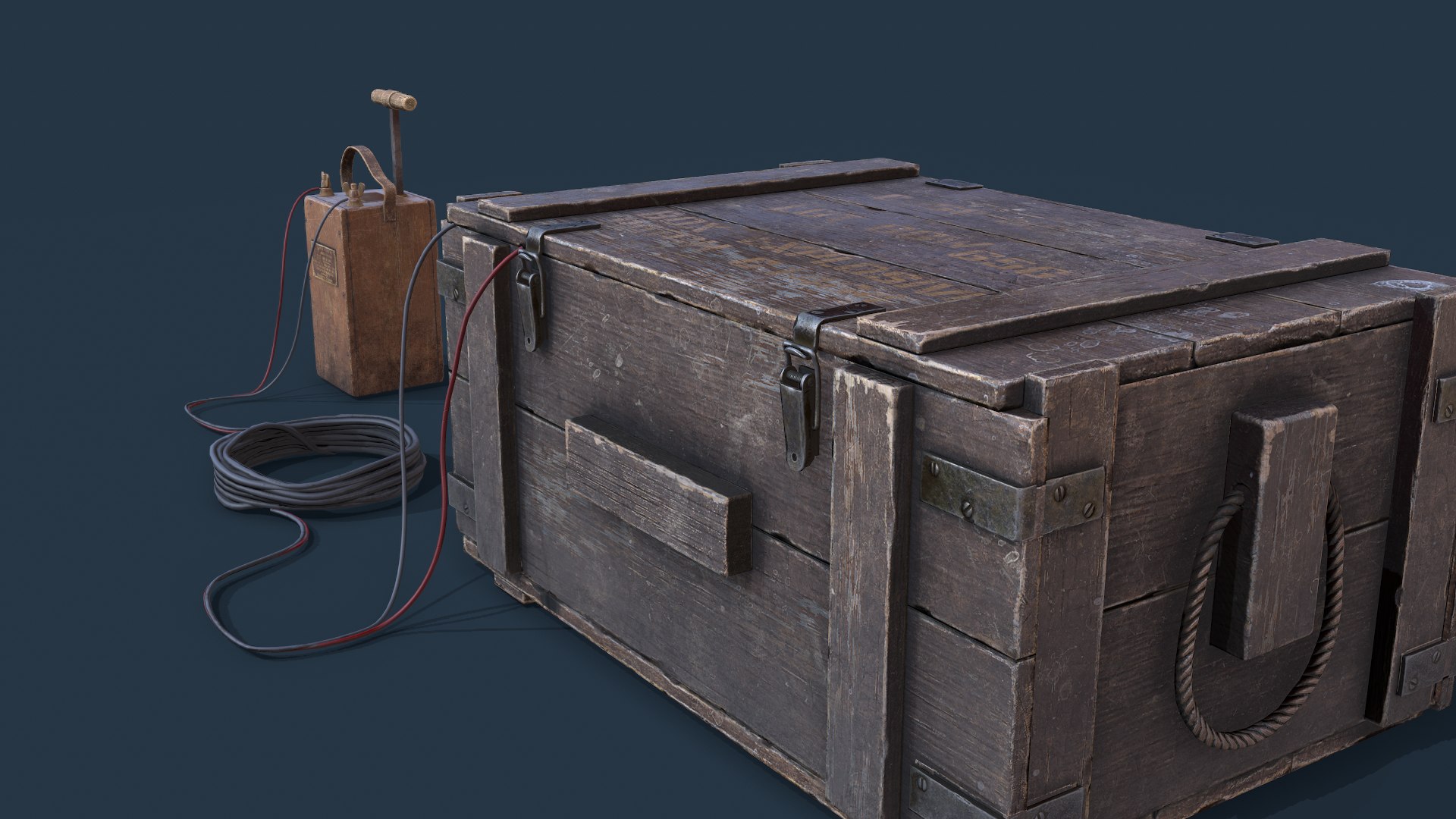 Dynamite Box Blaster 3D Model - TurboSquid 2153749