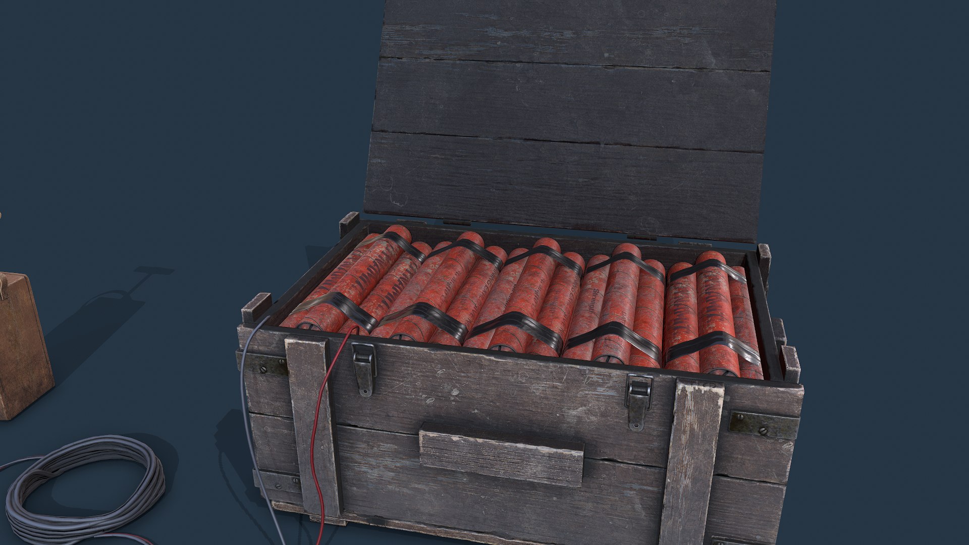 Dynamite Box Blaster 3D Model - TurboSquid 2153749