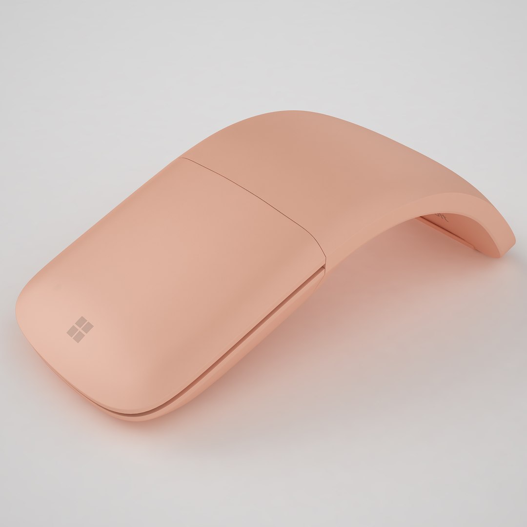 3D microsoft arc mouse model - TurboSquid 1495364