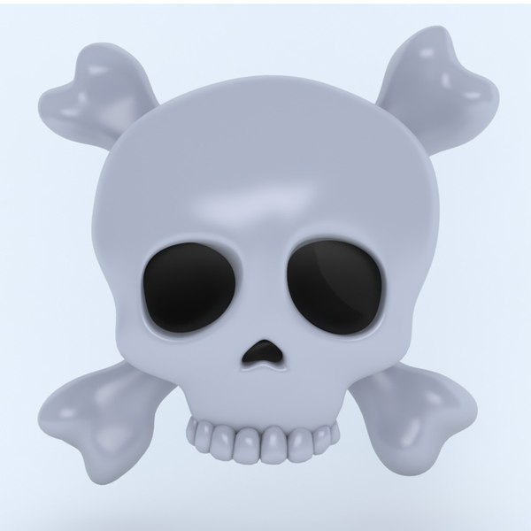 3D Crossbones Models | TurboSquid