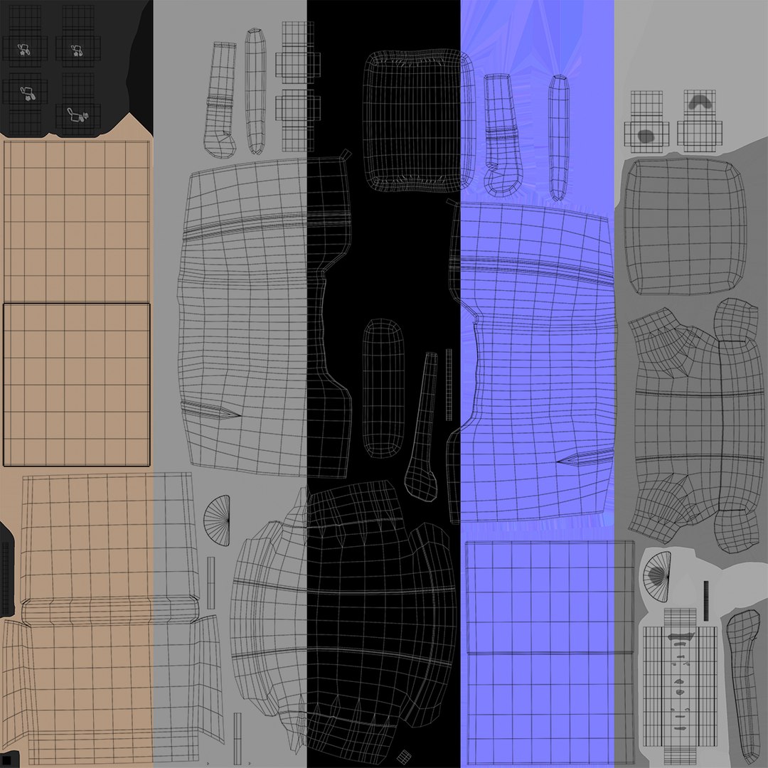 3D Lift Chair - TurboSquid 1899453