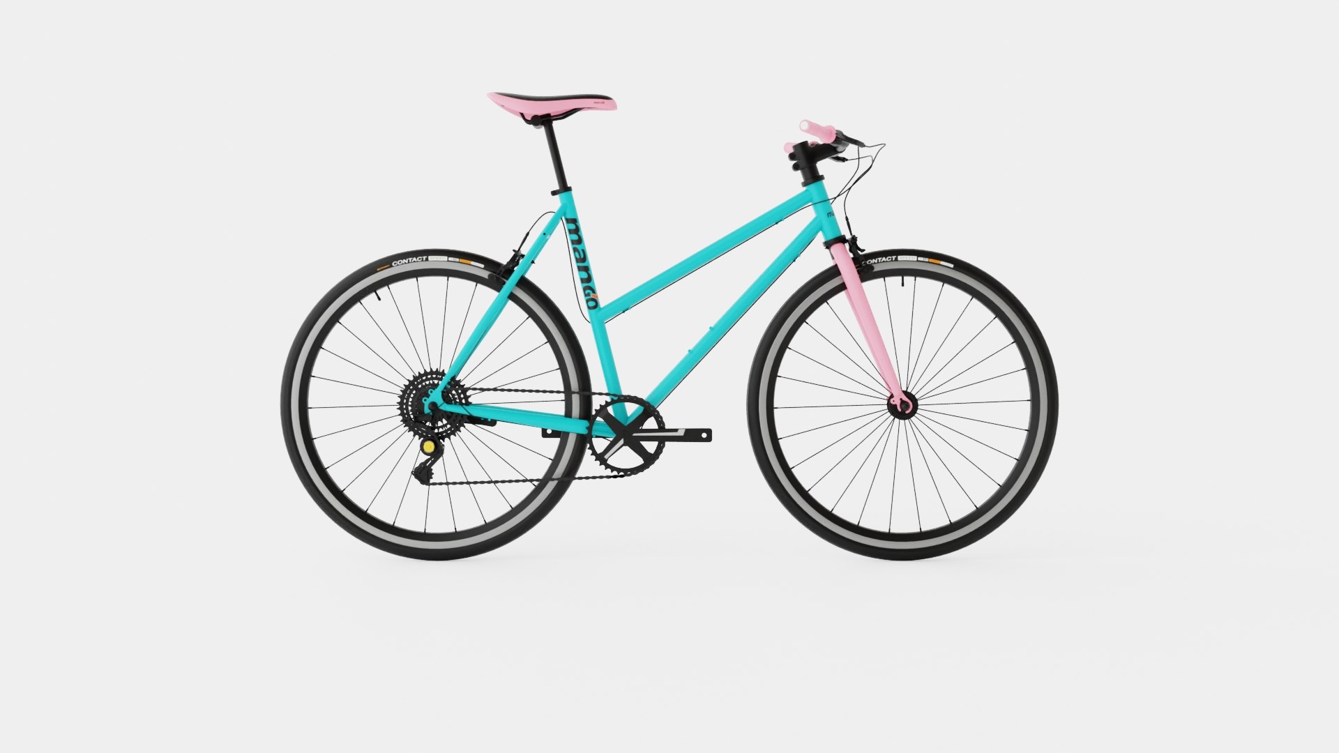 Track Bike 3D Model - TurboSquid 2315596