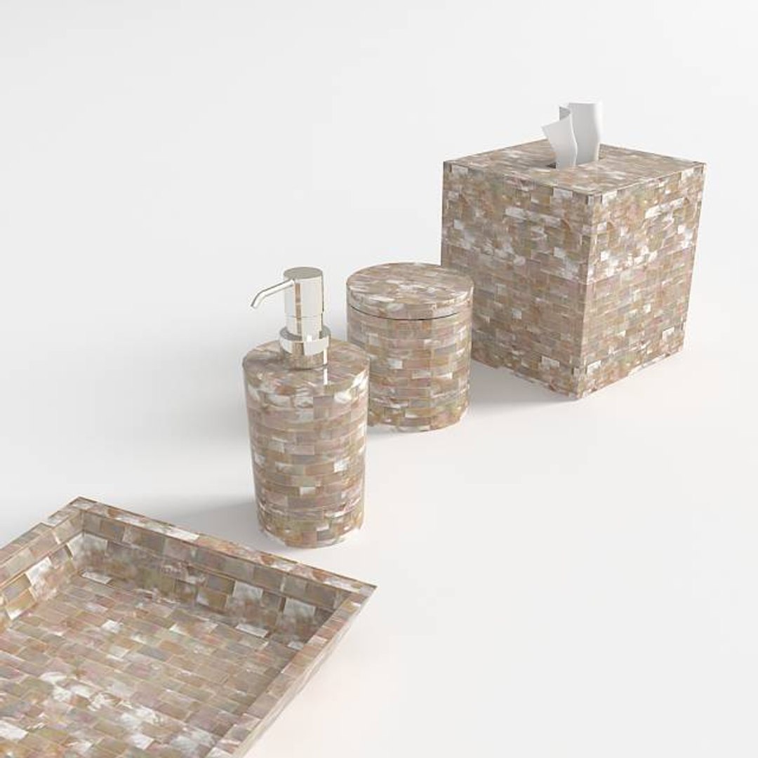 Bathroom Tray Soap 3d Model