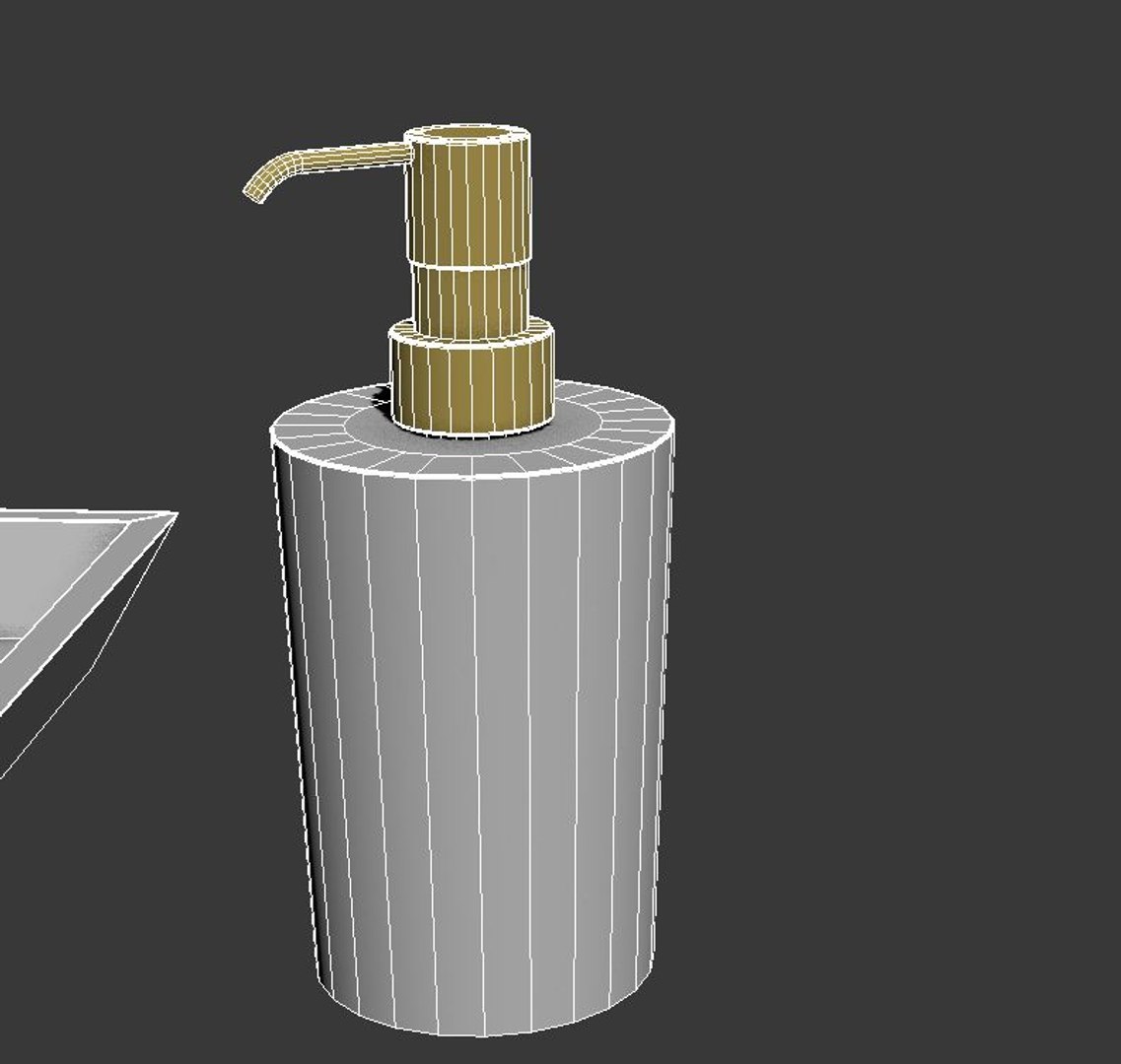 Bathroom Tray Soap 3d Model