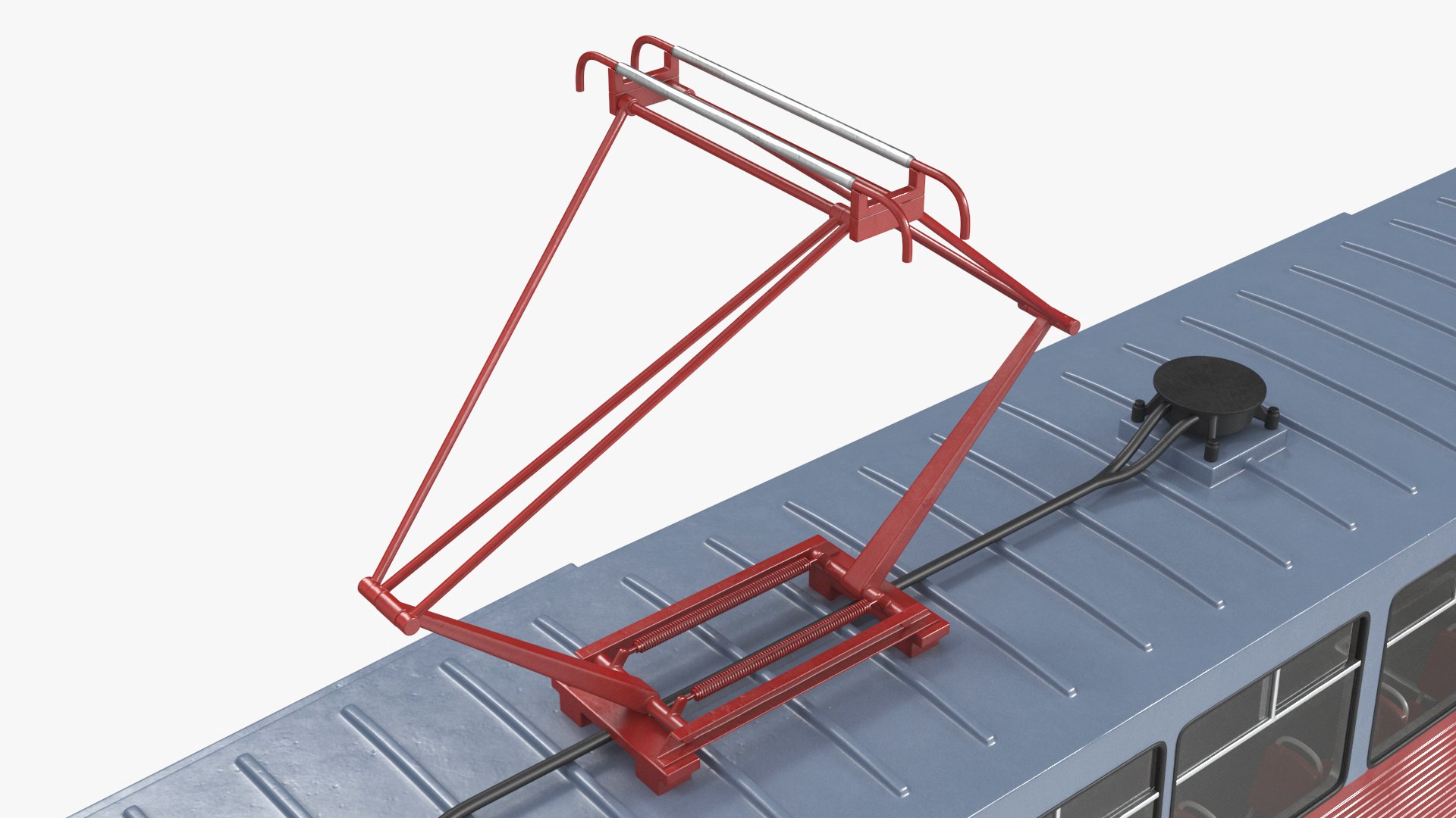 Retro Soviet Tram KTM-5 New Rigged 3D - TurboSquid 2128840