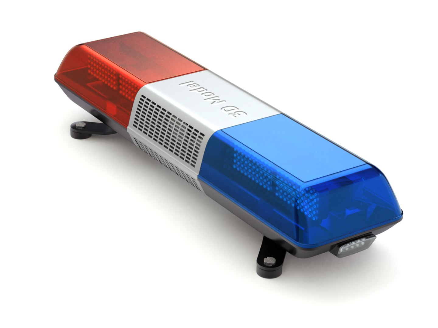 Emergency light 3D model - TurboSquid 1432635