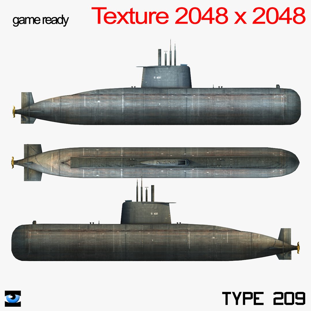 Obj Type 209 Submarine