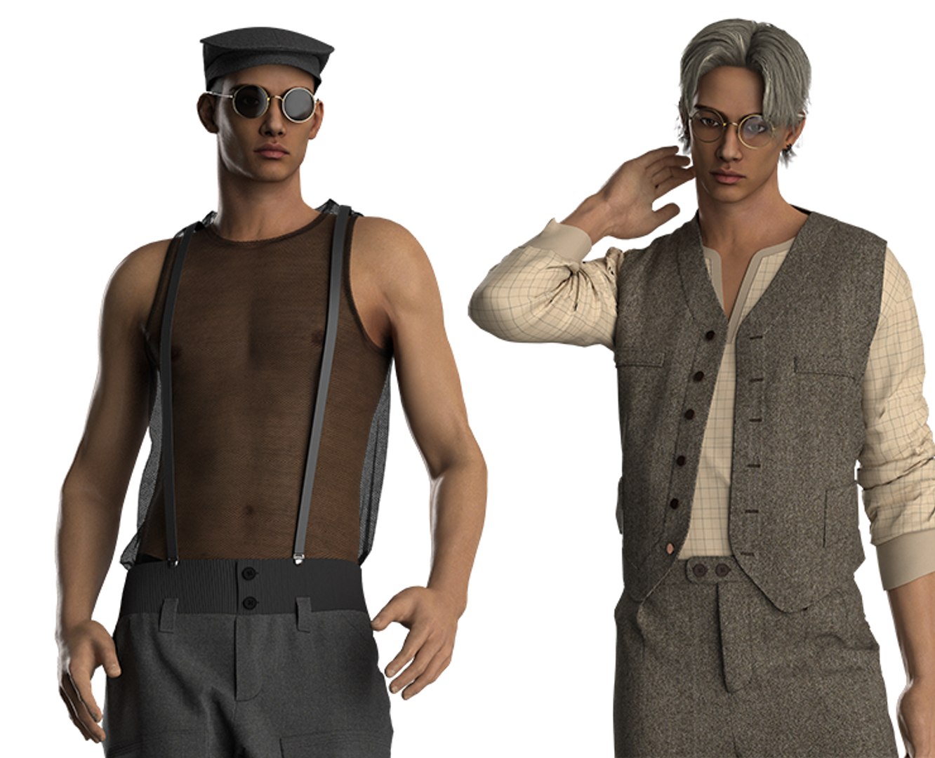 Man Outfits In Clo3d 3D - TurboSquid 2334257
