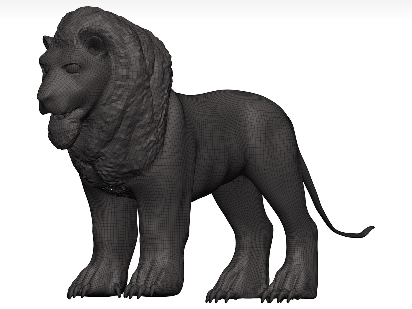 3D Model Lion Stl - TurboSquid 1773721