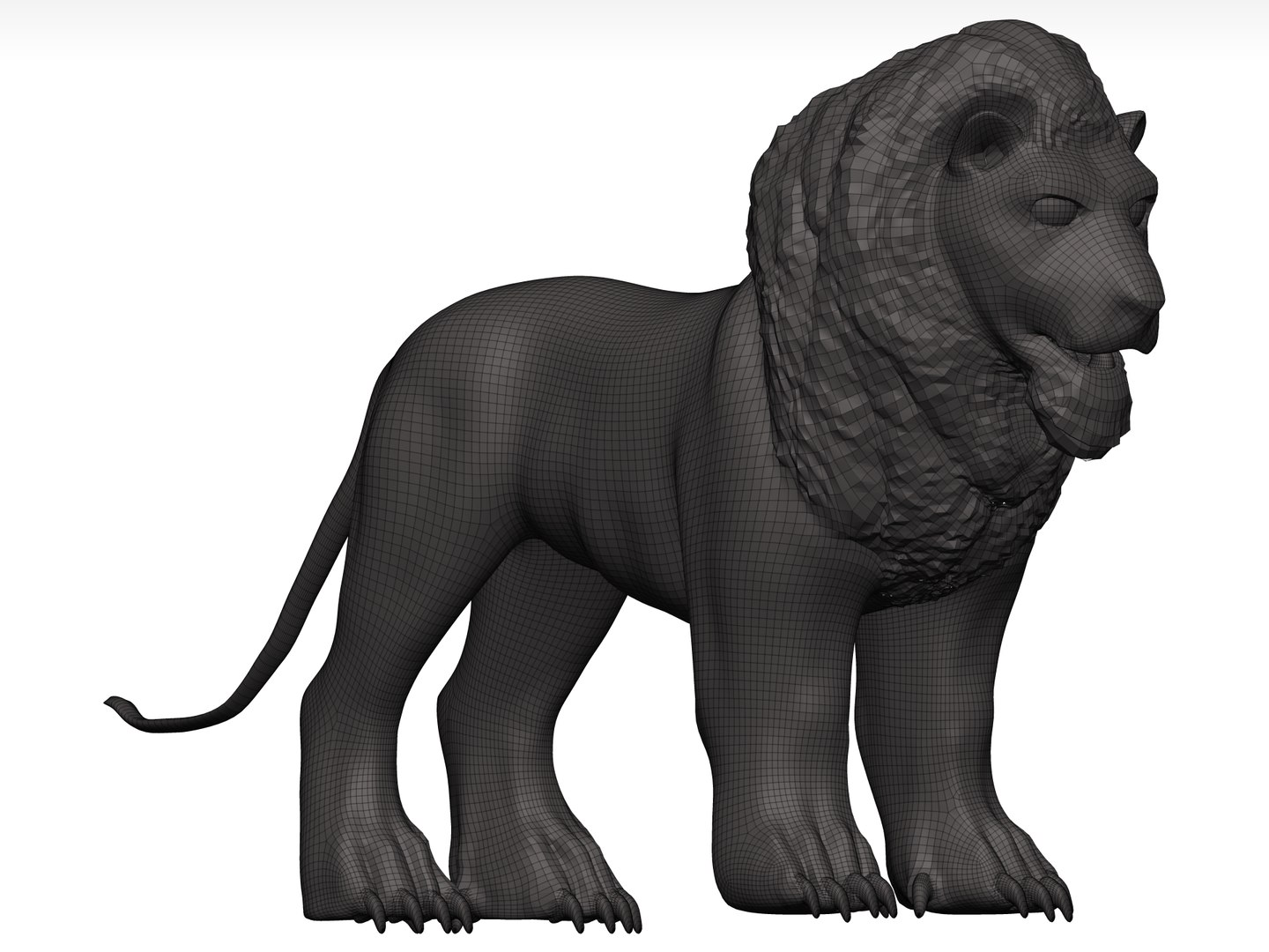 3D Model Lion Stl - TurboSquid 1773721