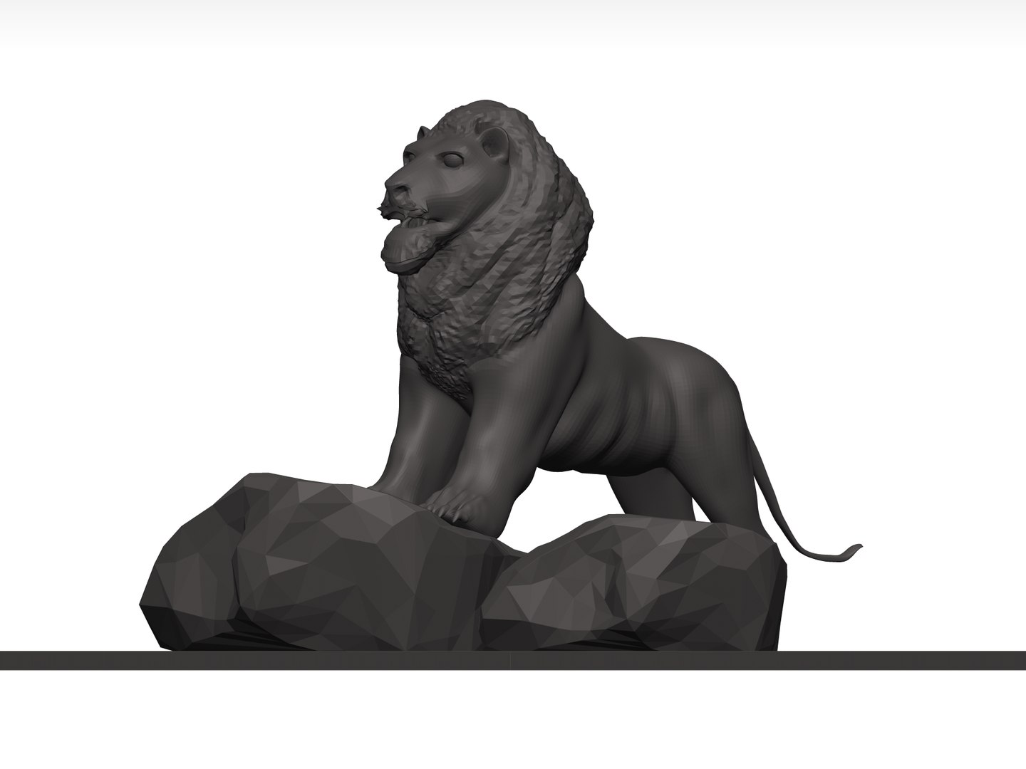 3D Model Lion Stl - TurboSquid 1773721
