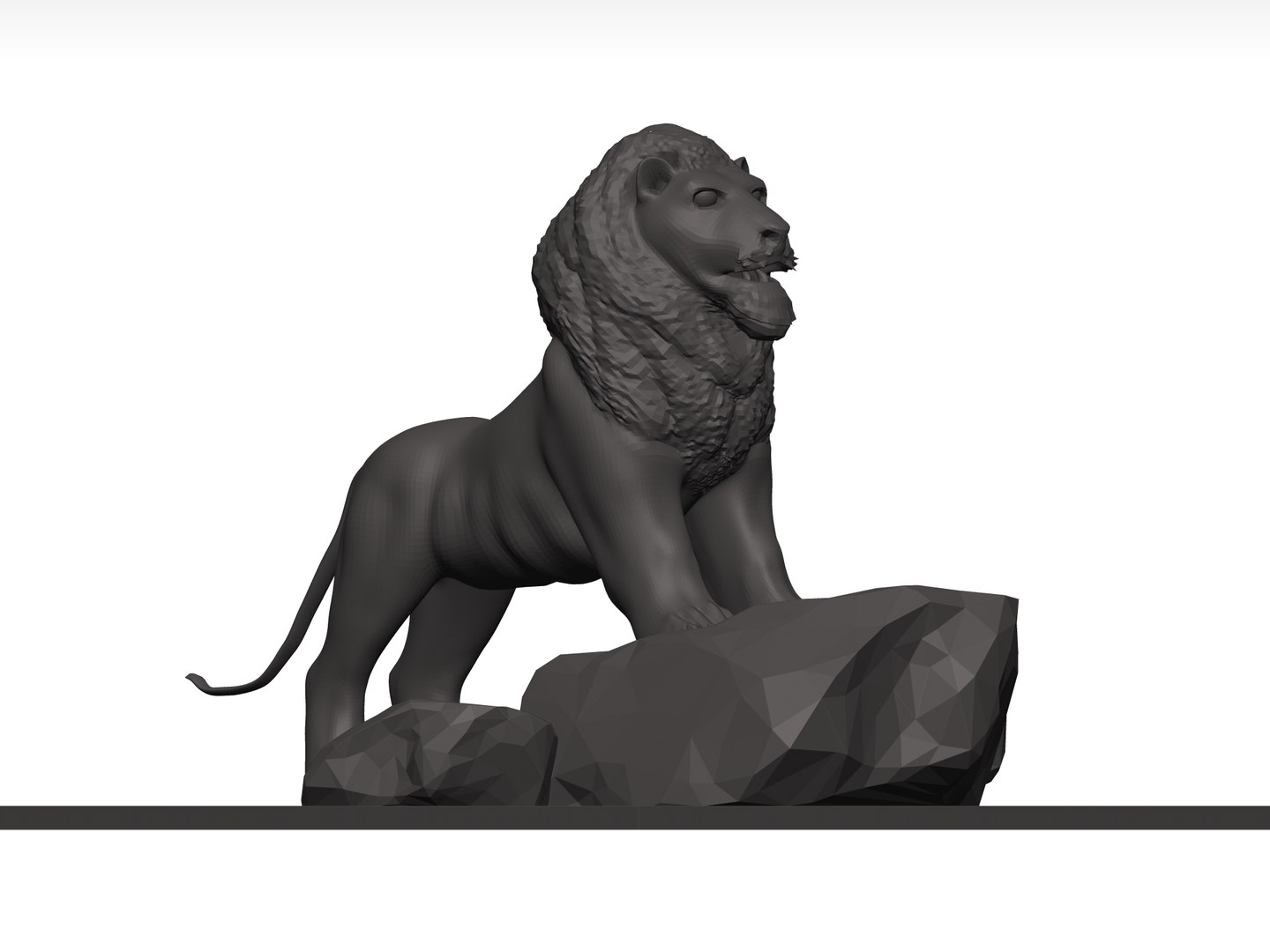 3D Model Lion Stl - TurboSquid 1773721