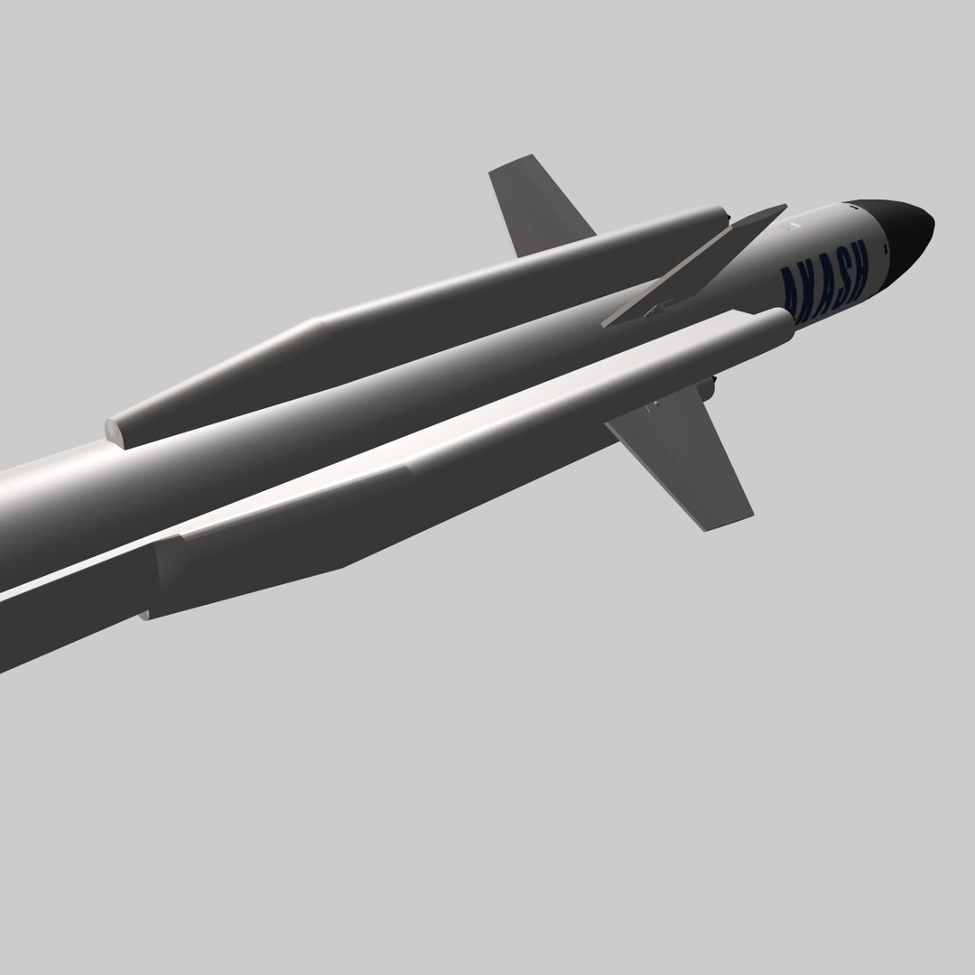 3d 3ds India Akash Drdo