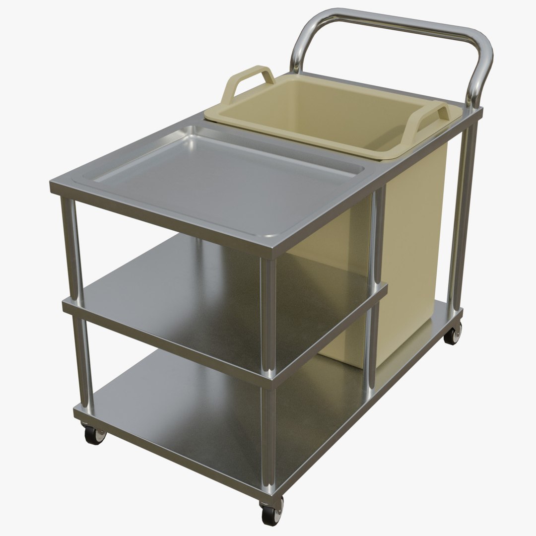3D Medical Supply Cart 1A model - TurboSquid 2081259