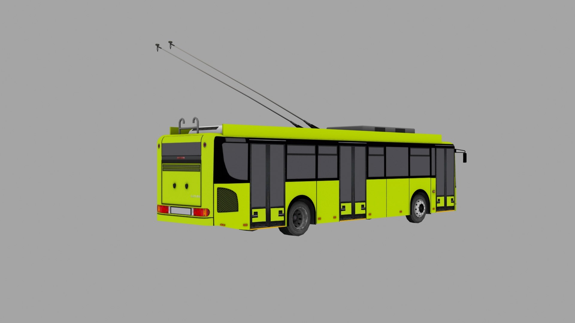 3D model trolleybus svrz-t5201 - TurboSquid 1239032