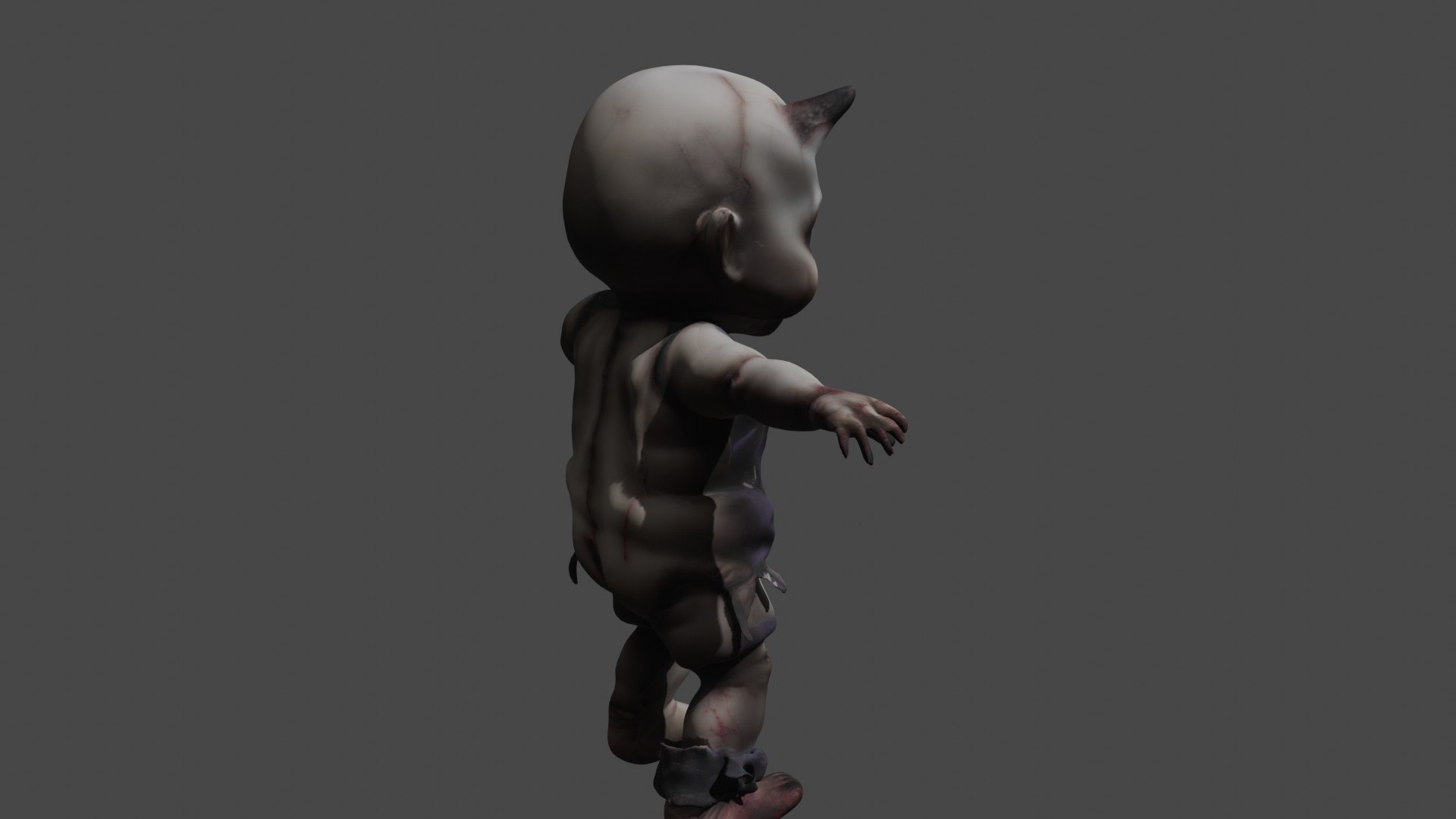 Demonic Evil Doll Model - TurboSquid 2300190