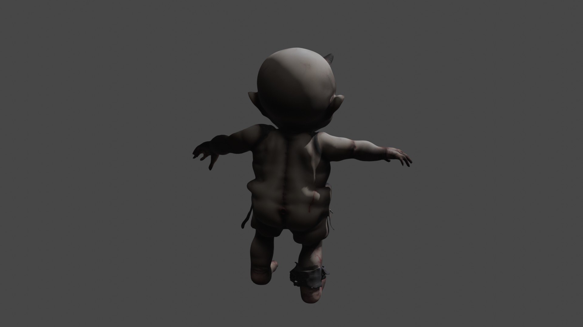 Demonic Evil Doll Model - TurboSquid 2300190