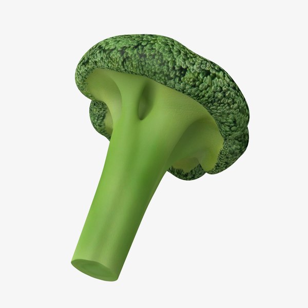 3d model broccoli tomato pepper