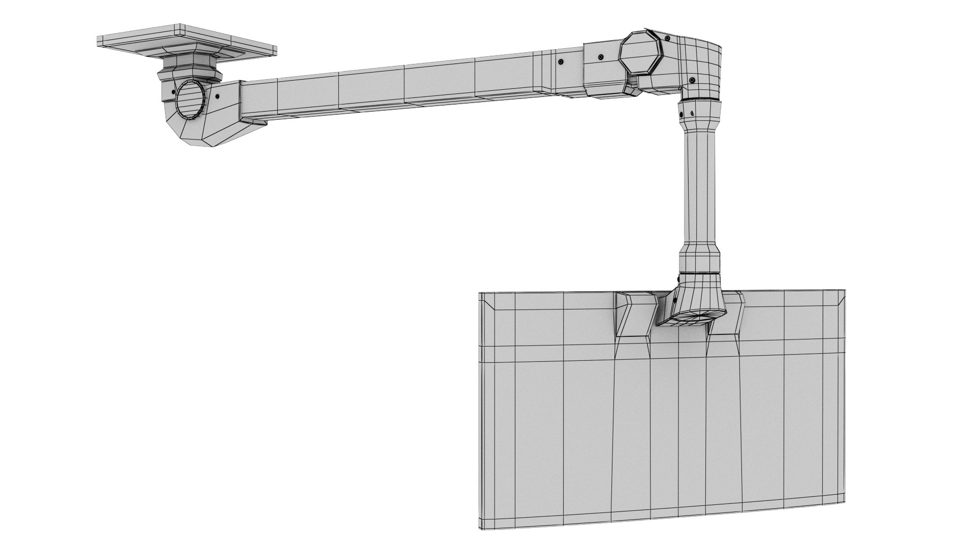 3D Medical Hospital Arm Monitor Model - TurboSquid 1585835