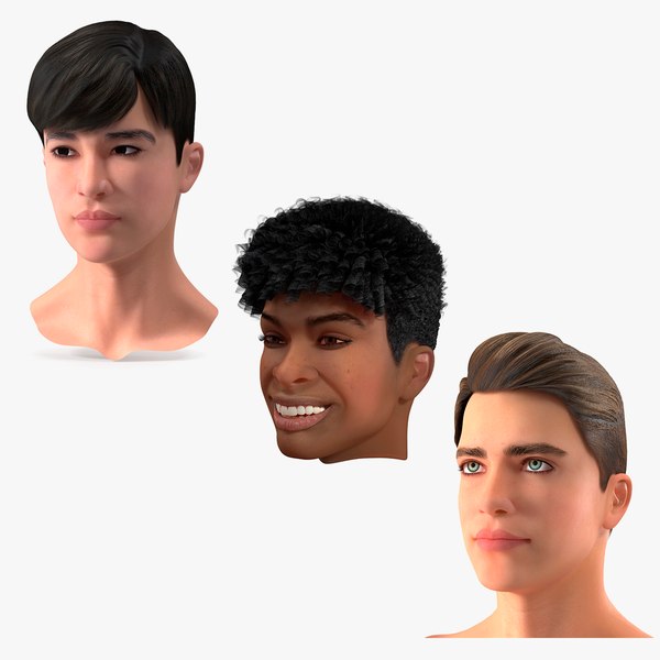 Free Male Head 3D Models for Download | TurboSquid