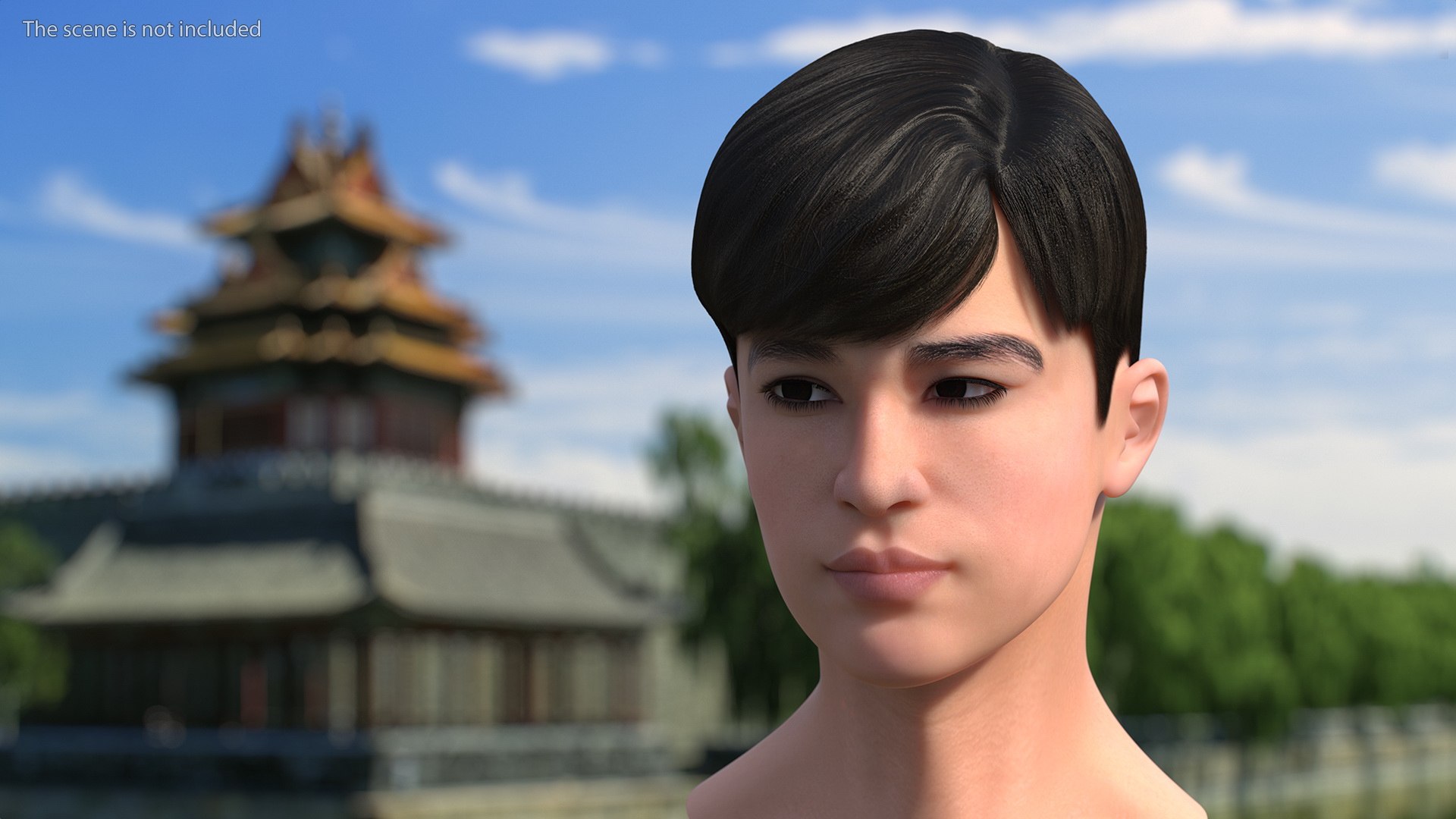 3D Model Teenage Boy Heads Collection 2 - TurboSquid 2035951