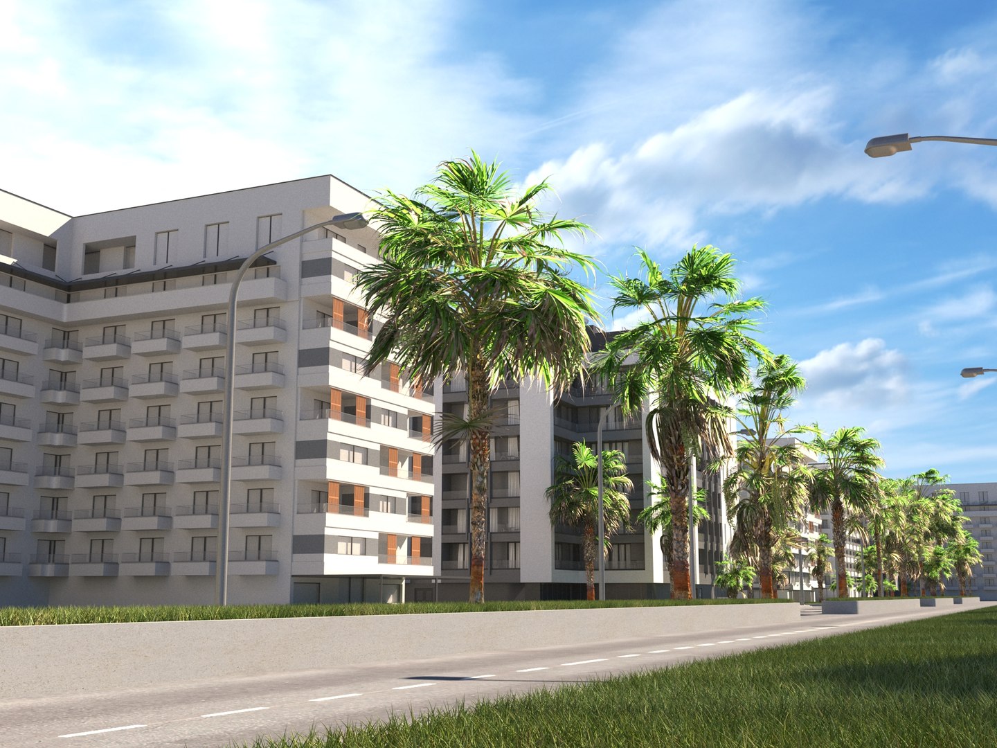 Apartment Hotel Town 3D - TurboSquid 1986500