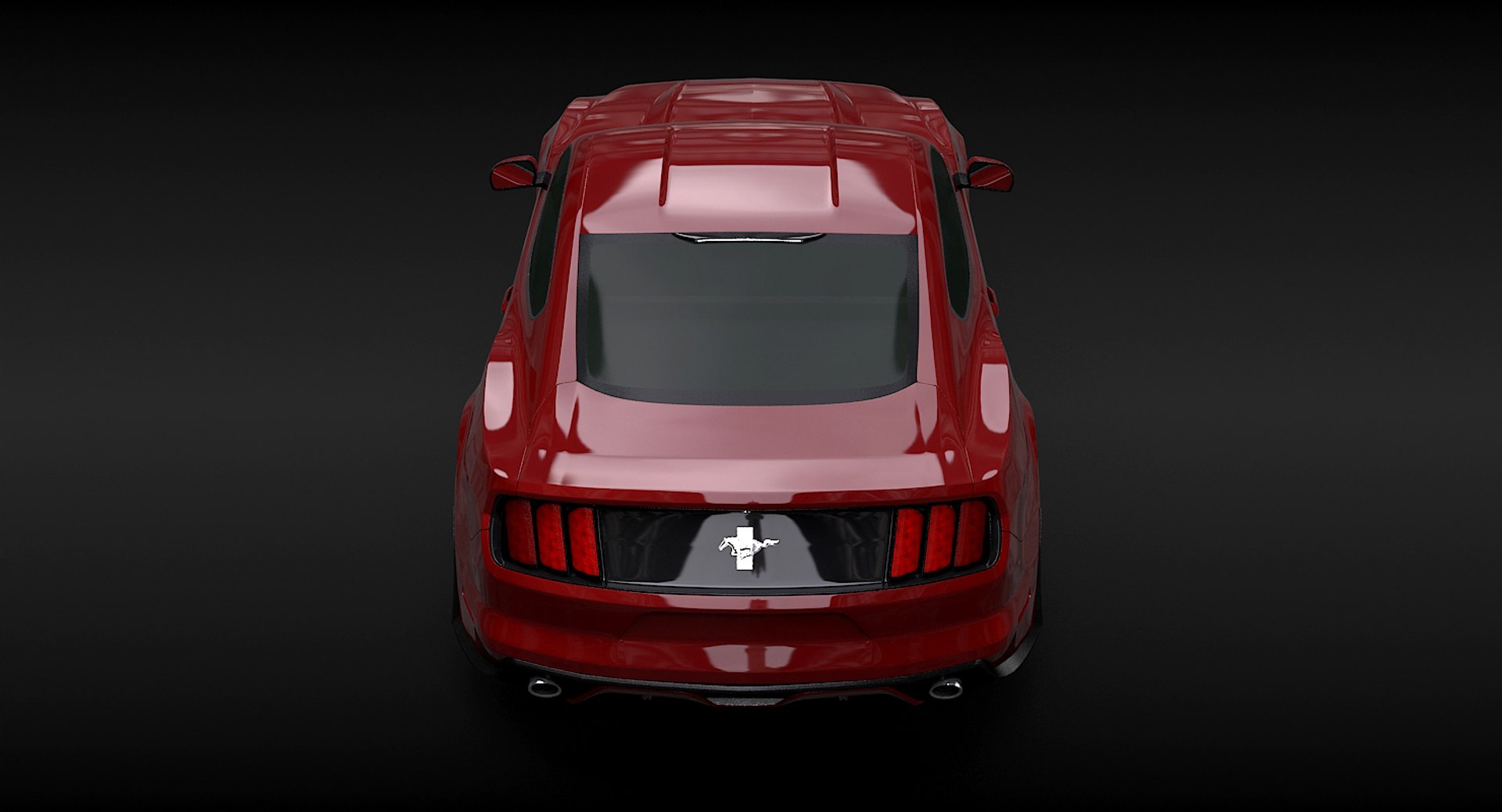3d 3ds Mustang Fastback
