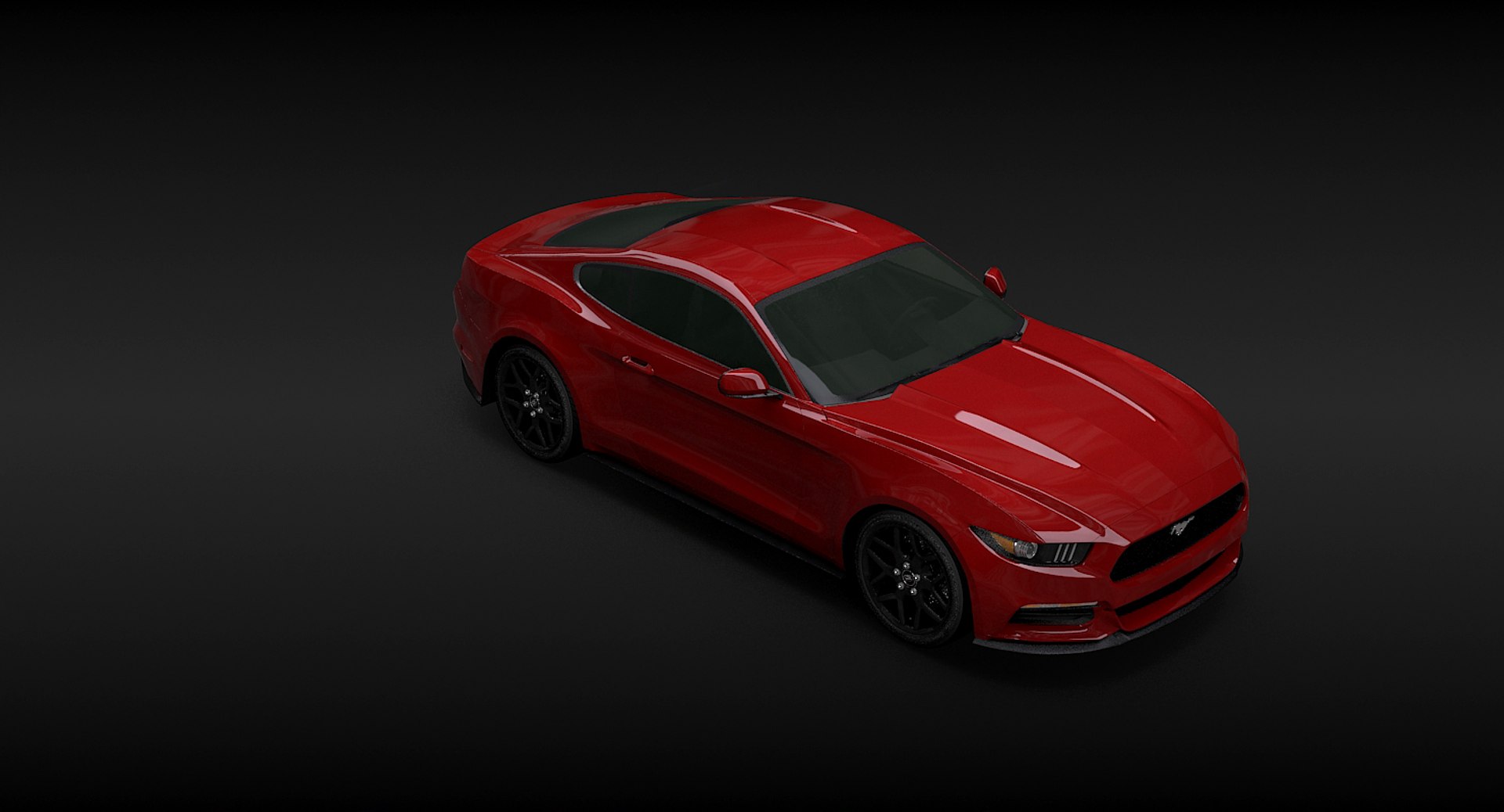 3d 3ds Mustang Fastback