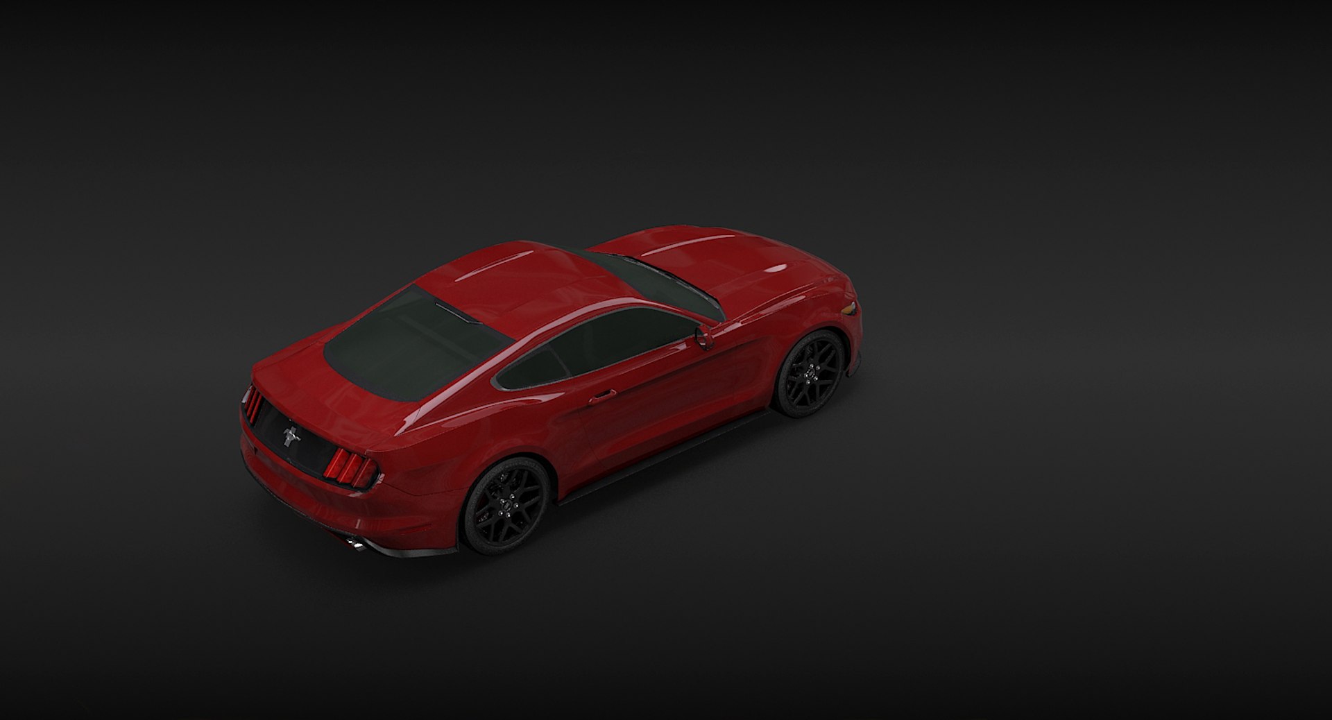 3d 3ds Mustang Fastback