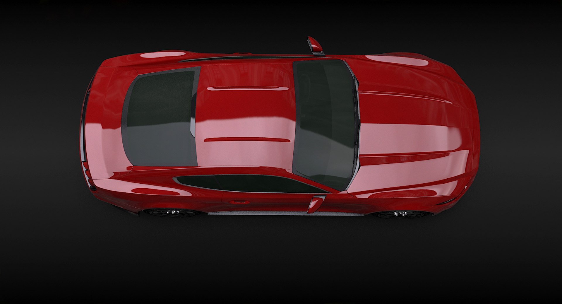 3d 3ds Mustang Fastback