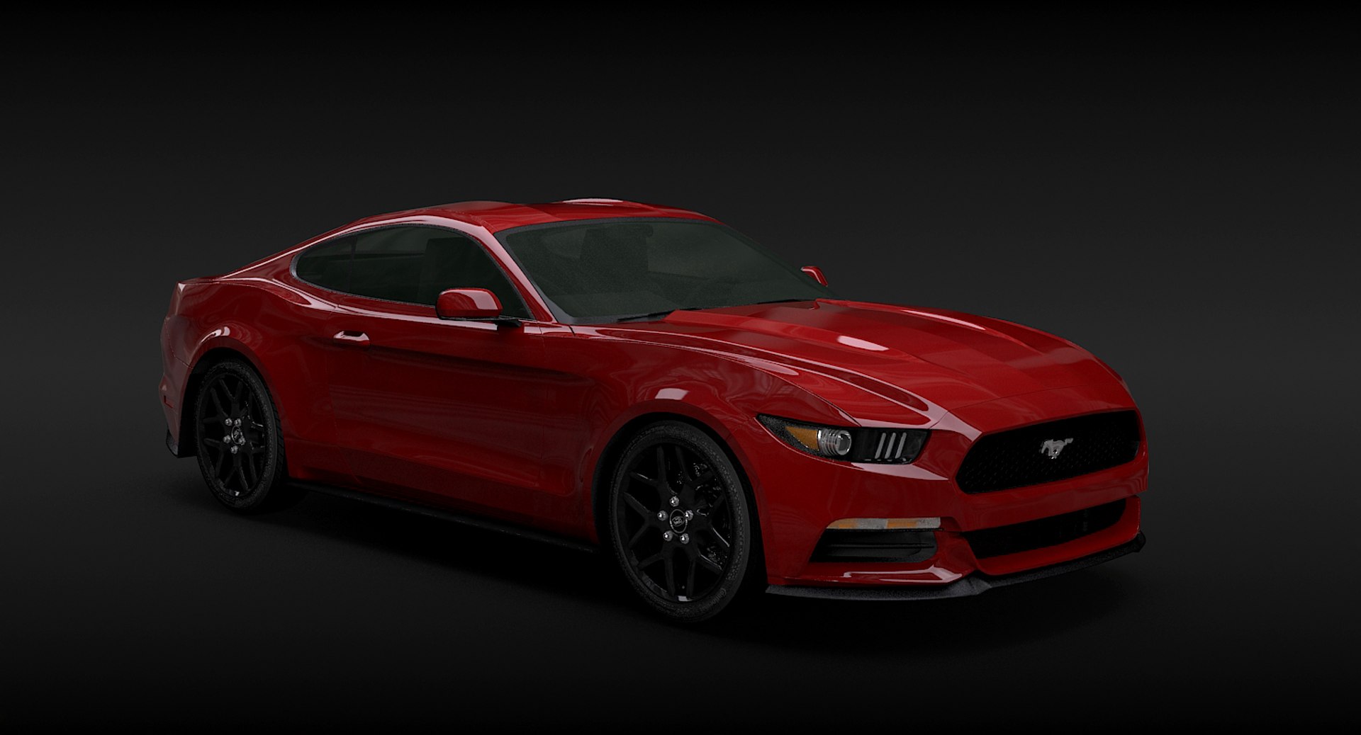 3d 3ds Mustang Fastback