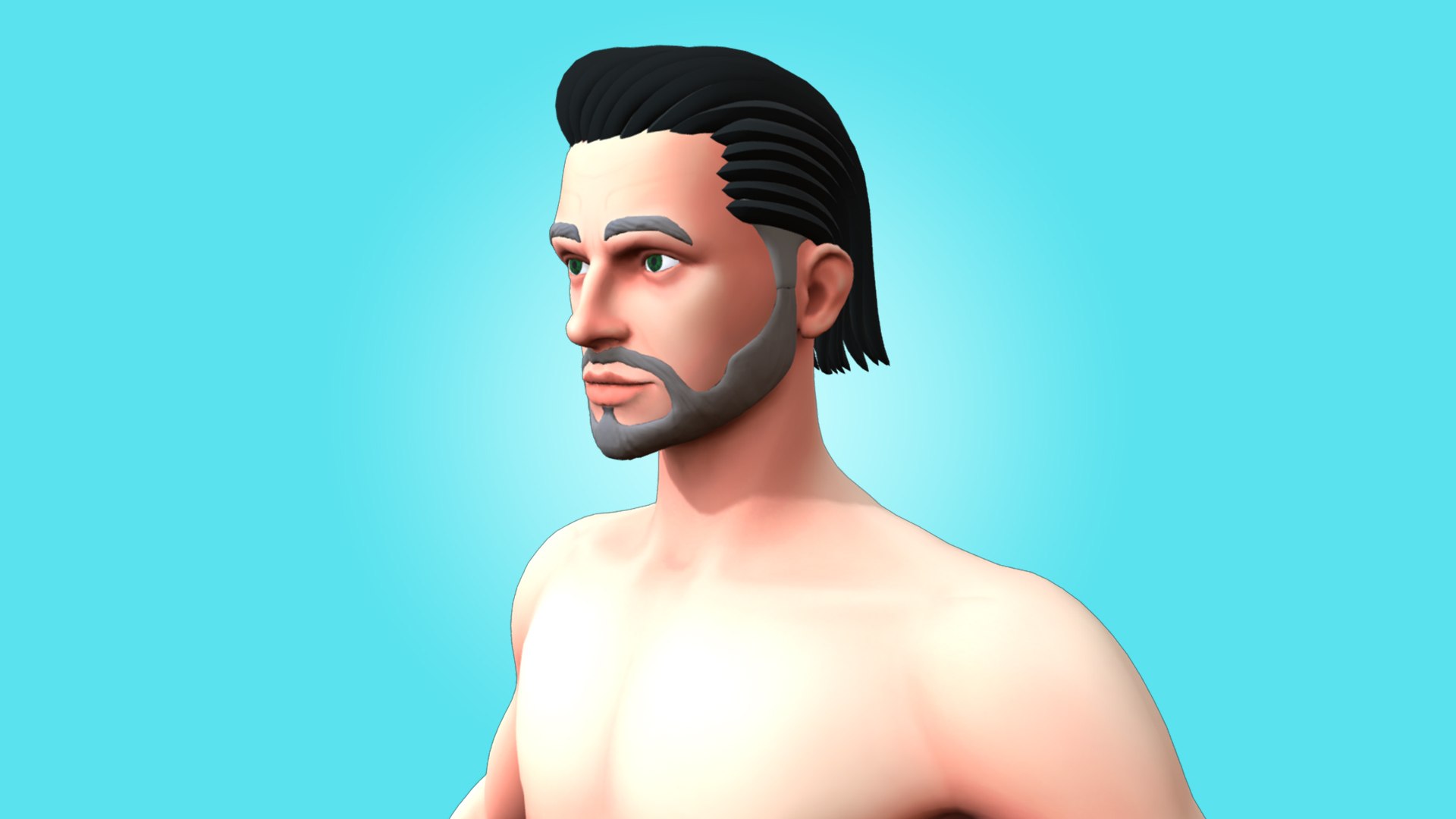 Niam - Male Base Mesh - Cartoon Character 3D Model - TurboSquid 2081770