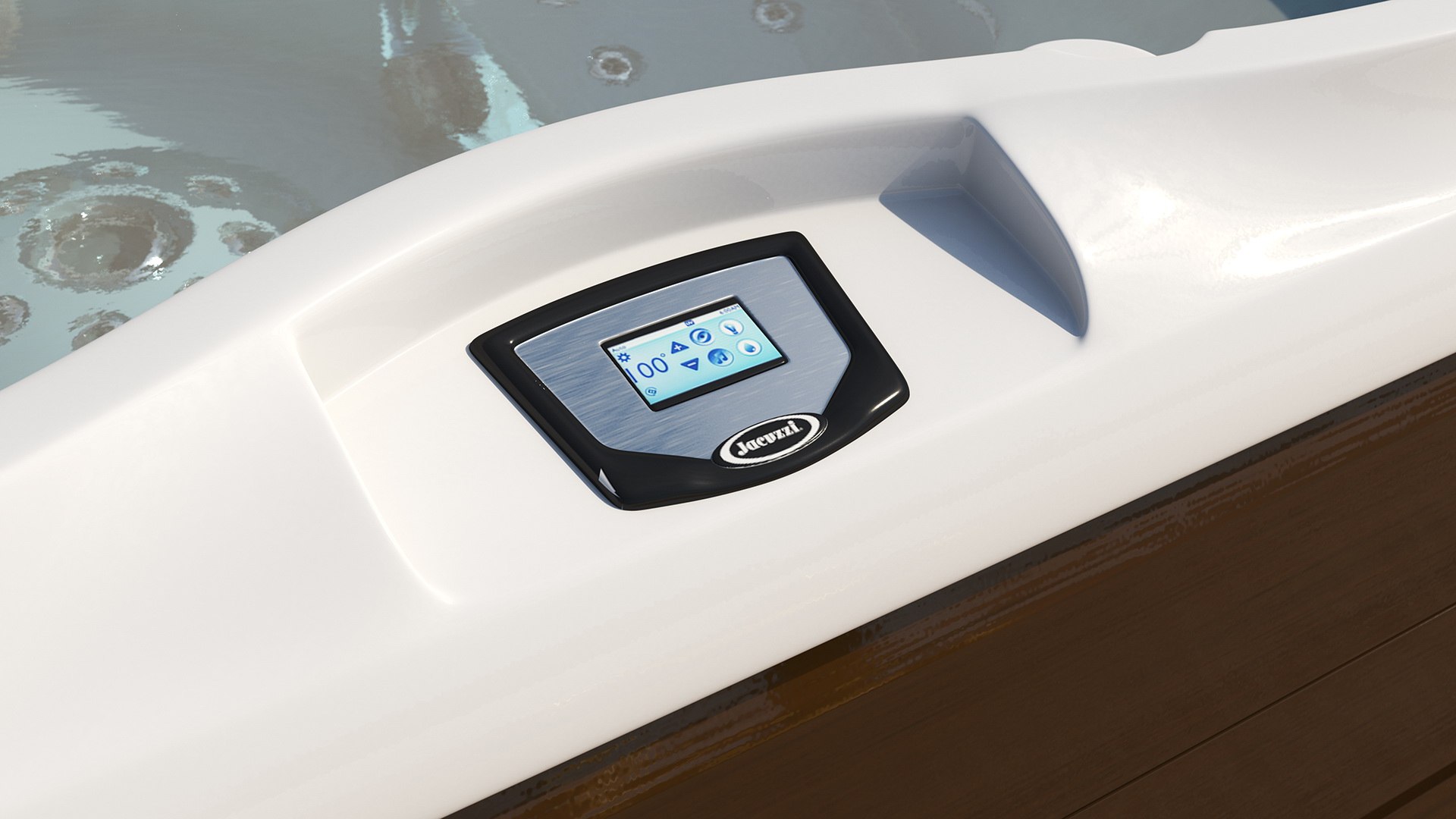 3D Jacuzzi J475 Spa Hot Tub Hardwood With Water Model - TurboSquid 1726235