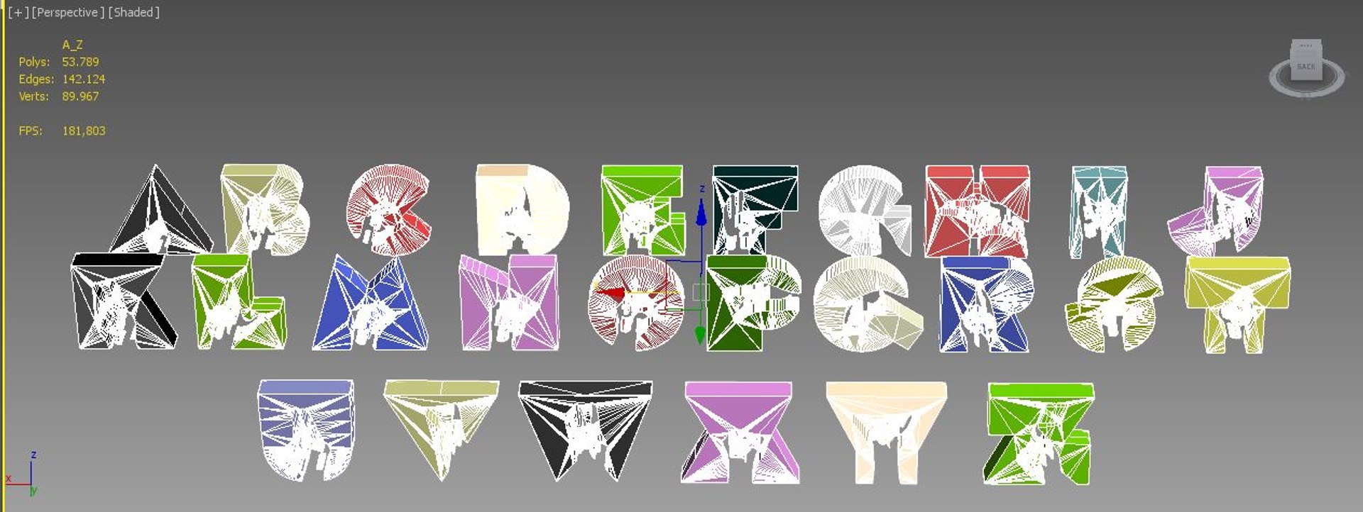 3D Letters Animations Cartoon Film Model - TurboSquid 1174120