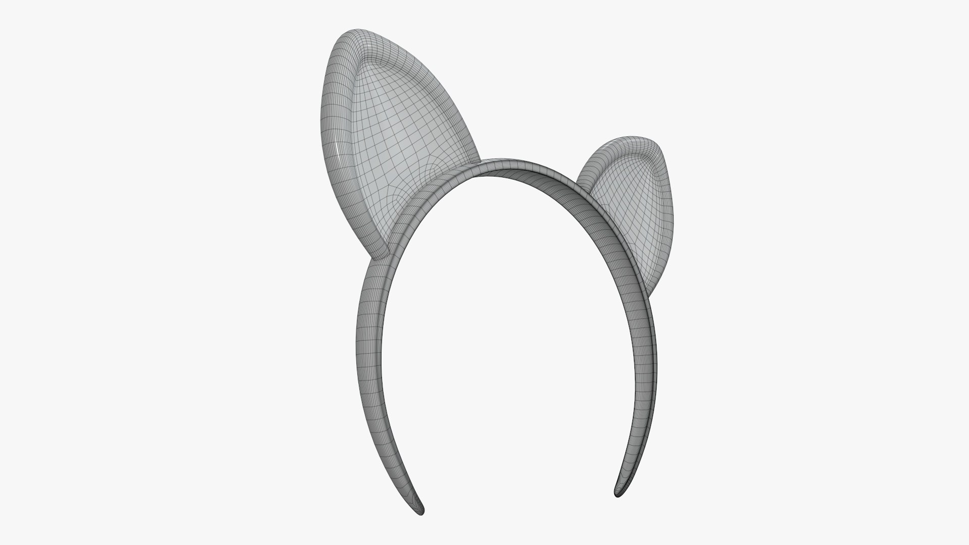 Cat headband ears 3D model - TurboSquid 1520161