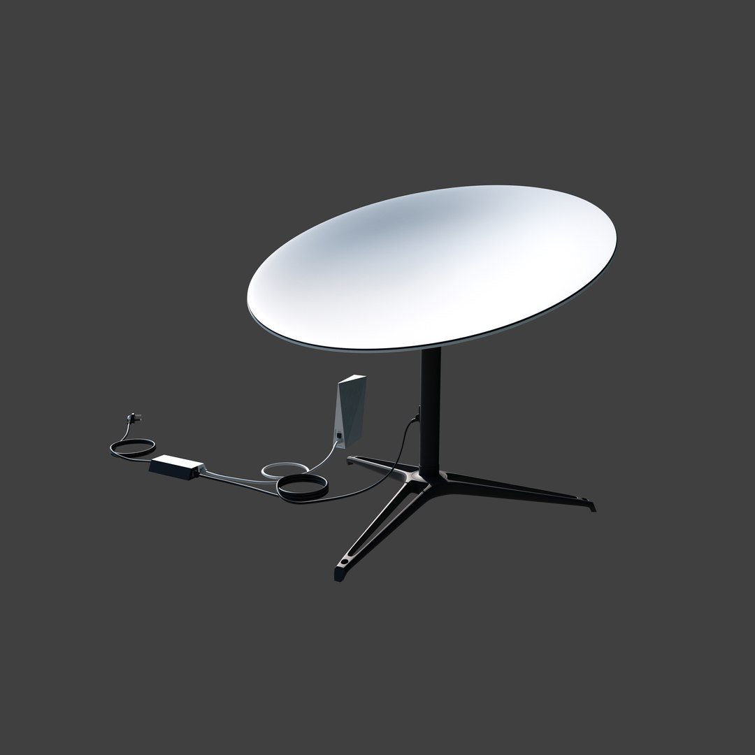 3D Model Starlink Dish And Router 3D Model Low - TurboSquid 2254949