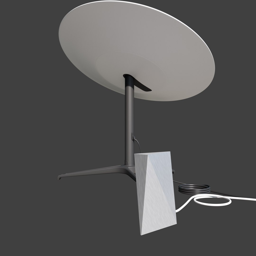3D Model Starlink Dish And Router 3D Model Low - TurboSquid 2254949