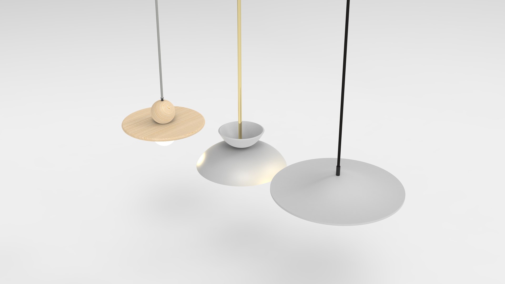 Pendant Lamps 3D model - TurboSquid 2138065